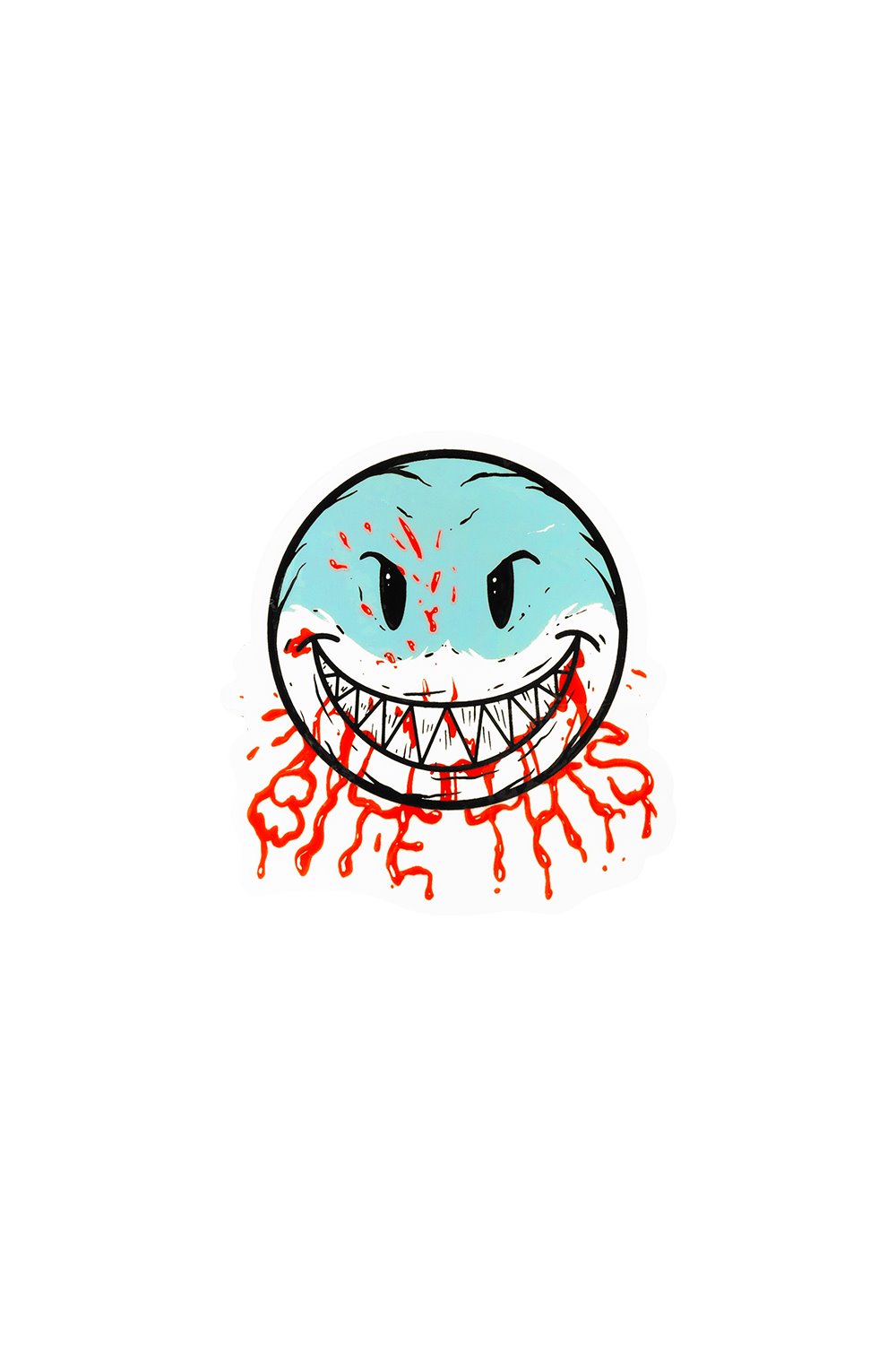 Jauz | Bloody Smile Sticker – jauzofficial