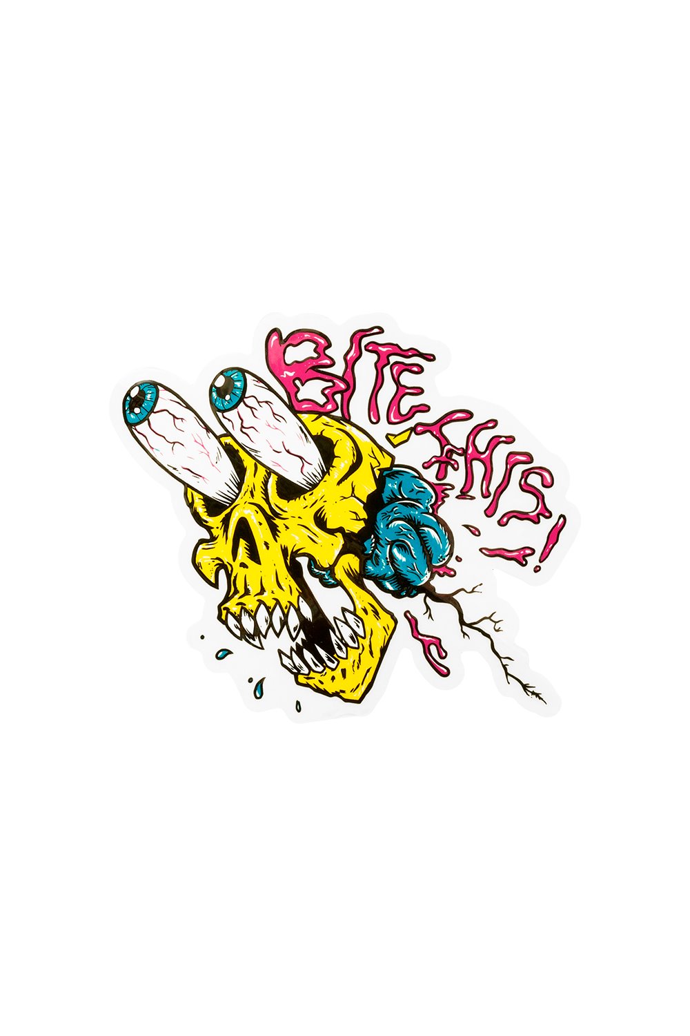 Jauz Skull Screamer Sticker – jauzofficial